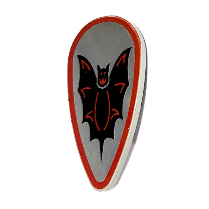 LEGO Shield - Long with Batlord (2586 / 82688) | Brick Owl - LEGO ...