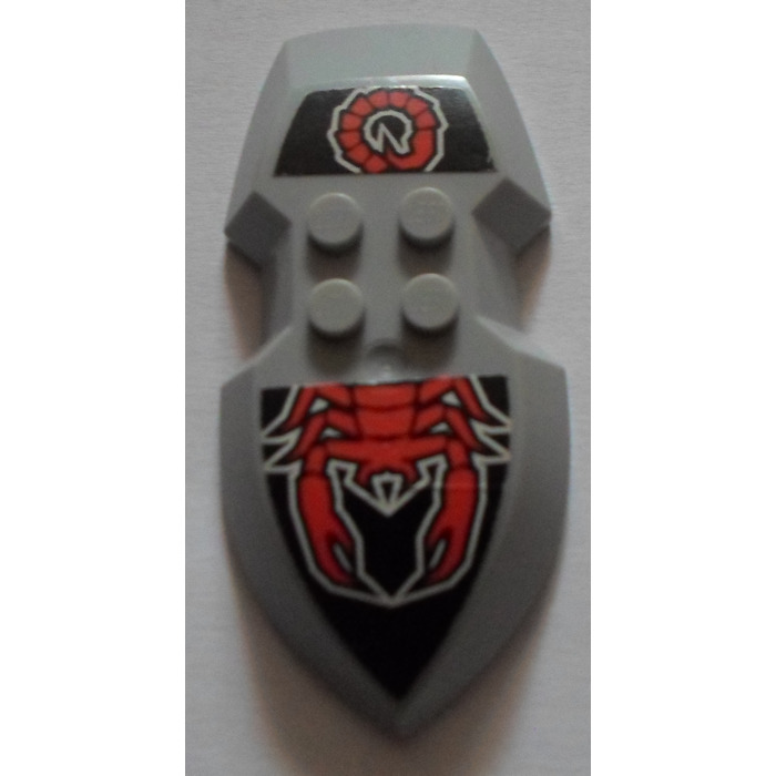LEGO Shield with Scorpion Sticker (51808) | Brick Owl - LEGO Marketplace