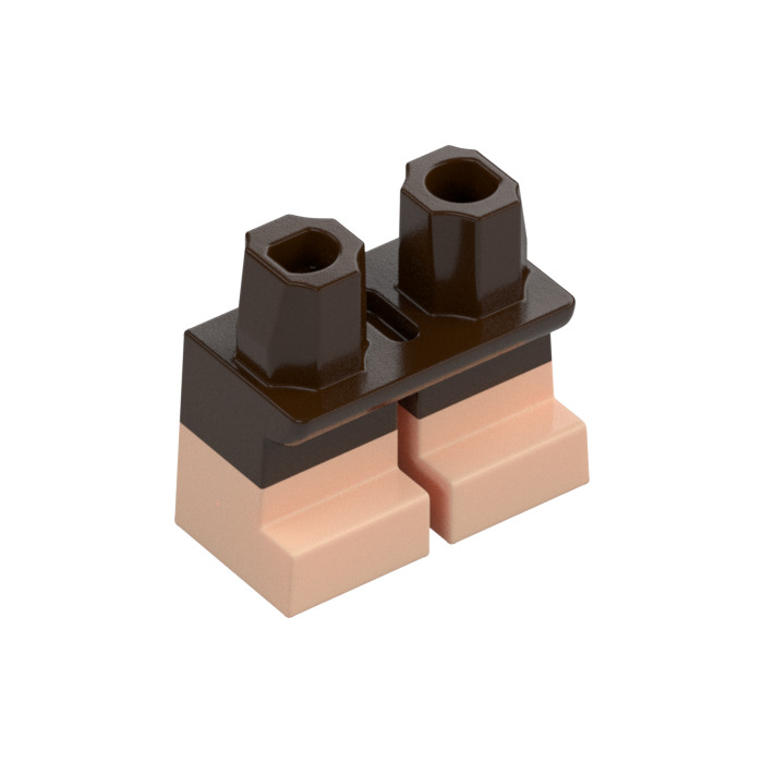LEGO Short Legs with Light Flesh Lower Legs (5963 / 37679) | Brick Owl ...