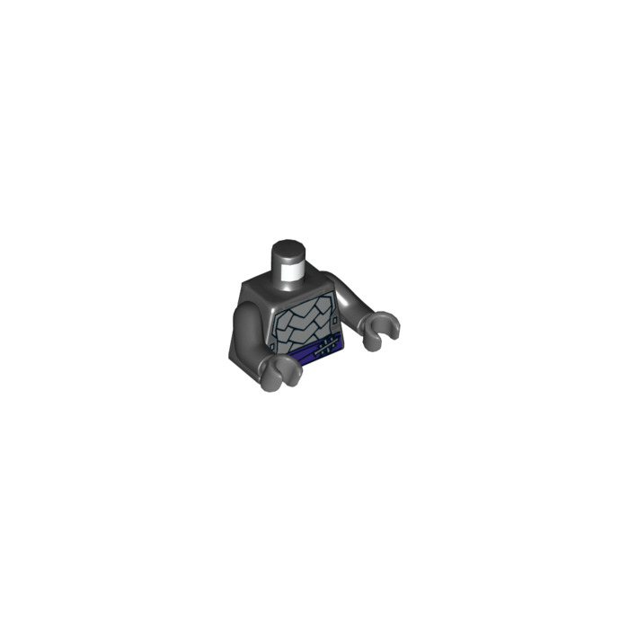 LEGO Shredder with Dark Purple Cape Minifig Torso (973 / 76382) | Brick ...