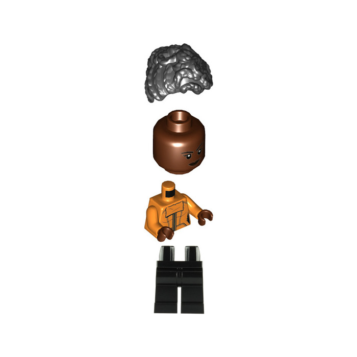 LEGO Shuri with Orange Jacket Minifigure | Brick Owl - LEGO Marketplace