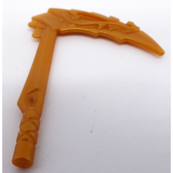 LEGO Sickle with Dragon Head and Short Wrapped Handle | Brick Owl ...