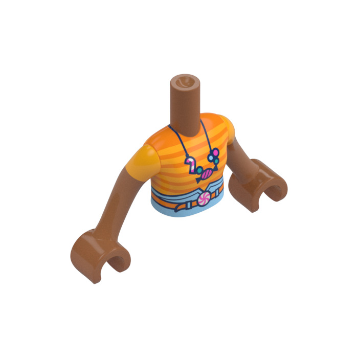 LEGO Sienna Brown Gigi Friends Torso (73141 / 92456) | Brick Owl