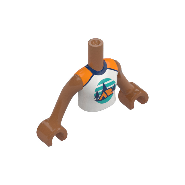 LEGO Jamila with Tent Top Friends Torso (73141 / 92456) | Brick Owl ...