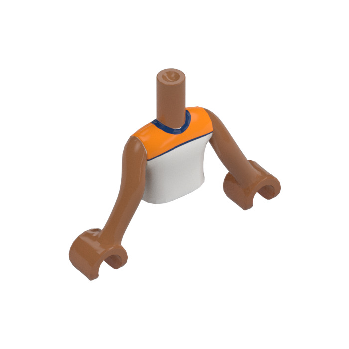 LEGO Sienna Brown Jamila with Tent Top Friends Torso (73141 / 92456 ...