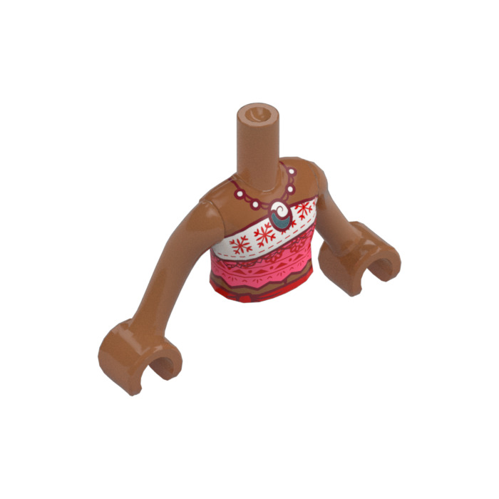 LEGO Moana Minidoll Torso (73141 / 92456) | Brick Owl - LEGO Marketplace