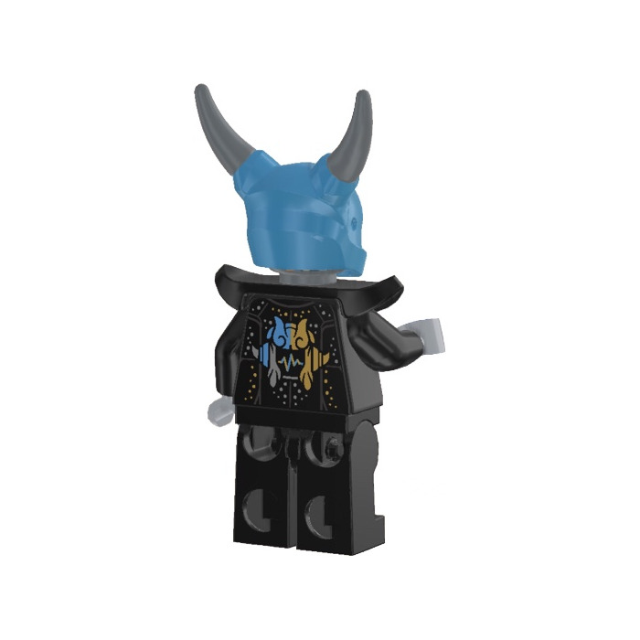 LEGO Silver Horn Demon with Helmet Minifigure | Brick Owl