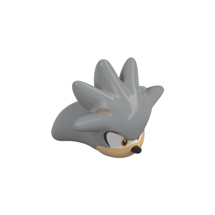 LEGO Silver the Hedgehog Head | Brick Owl