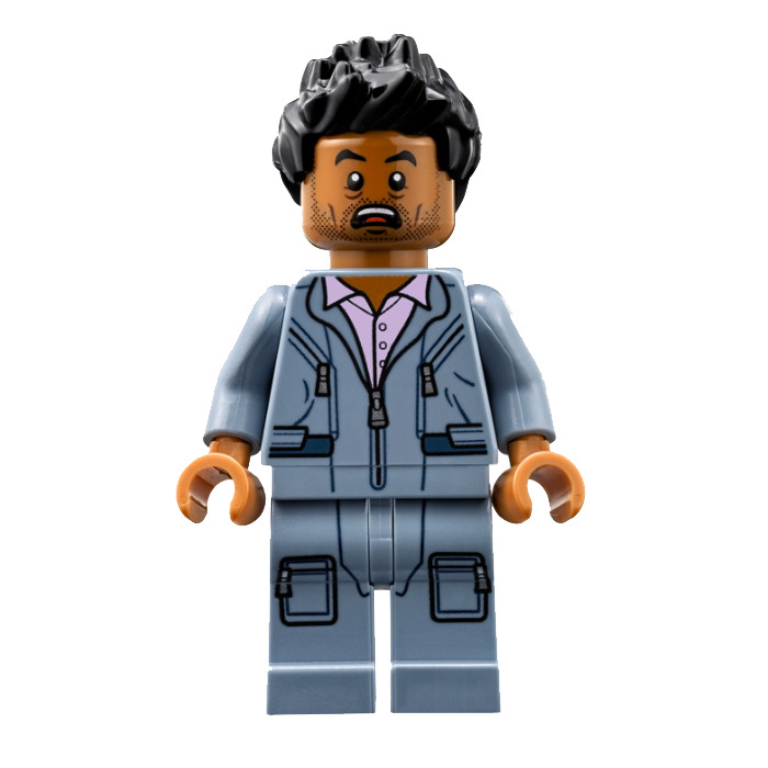 LEGO Simon Masrani with Sand Blue Outfit Minifigure | Brick Owl