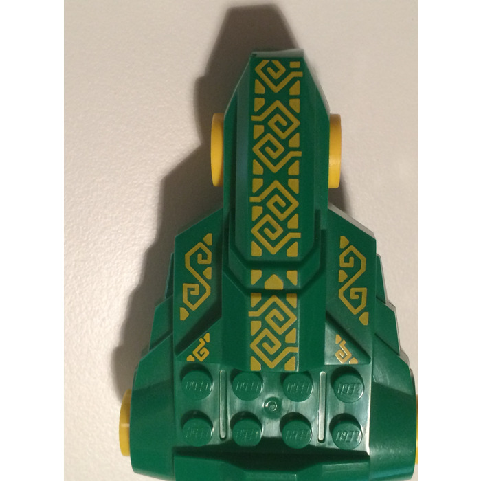 LEGO Sir Rascus Torso with Lime (47477) | Brick Owl - LEGO Marketplace