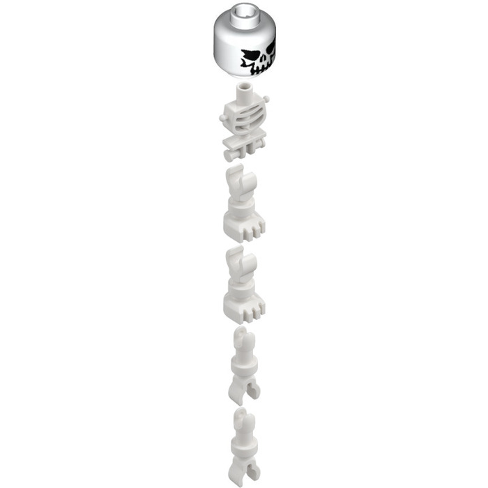 LEGO Skeleton (Evil) with Floppy Arms Minifigure | Brick Owl - LEGO ...