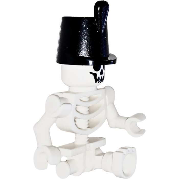 LEGO Skeleton with Hat and One Leg Minifigure Inventory | Brick Owl ...
