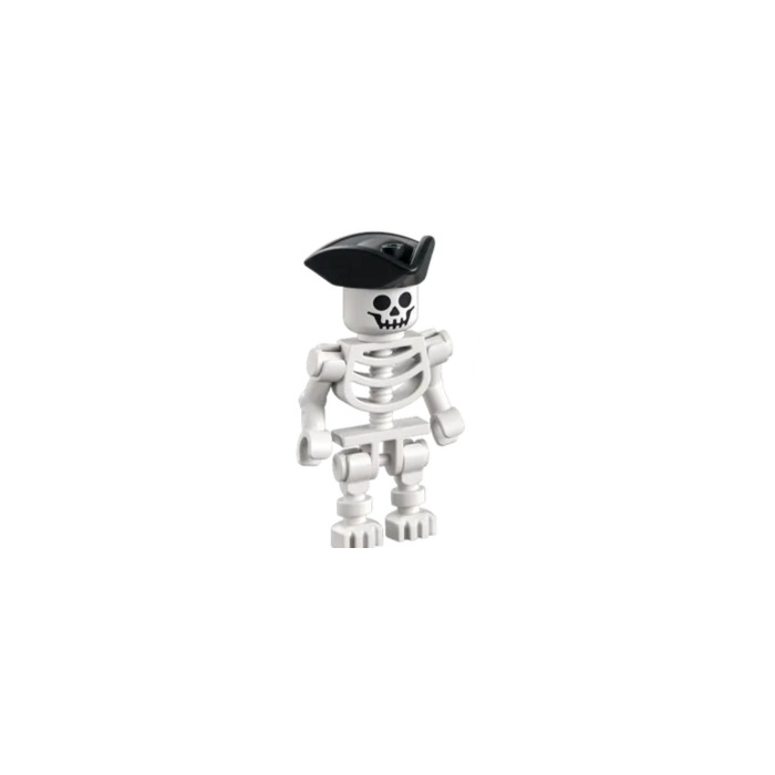 LEGO Skeleton with Pirate Tricorne Hat Minifigure Inventory | Brick Owl ...