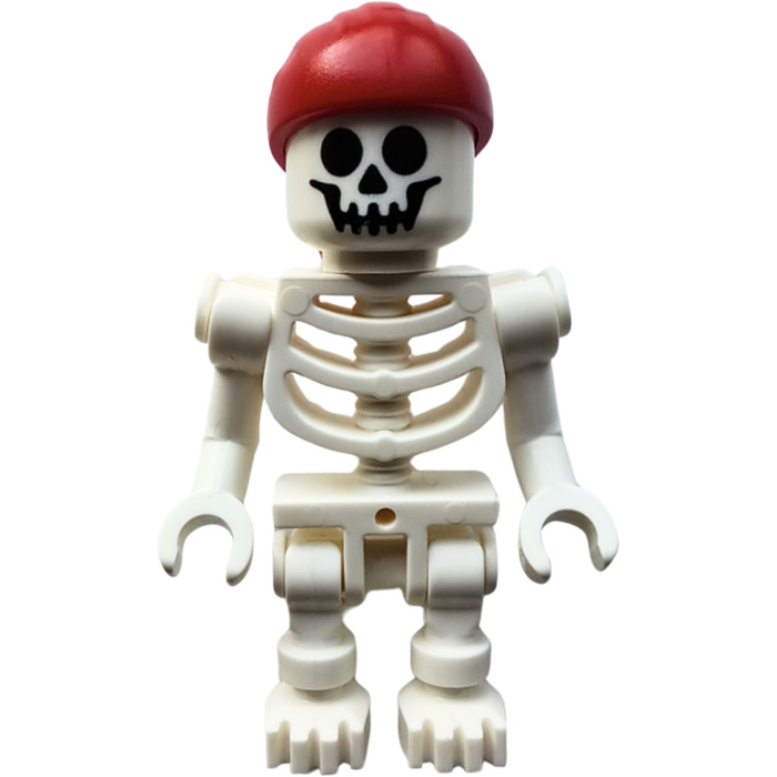 LEGO Skeleton with Red Bandana with Double Tail and Bent Arms ...