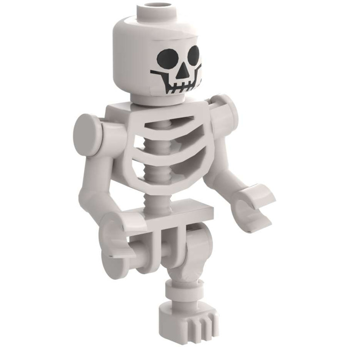 LEGO Skeleton with Single Leg and Horizontal Hands Minifigure | Brick Owl