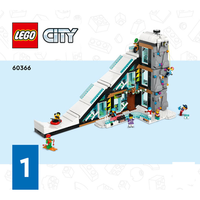LEGO Ski and Climbing Centre Set 60366 Instructions | Brick Owl