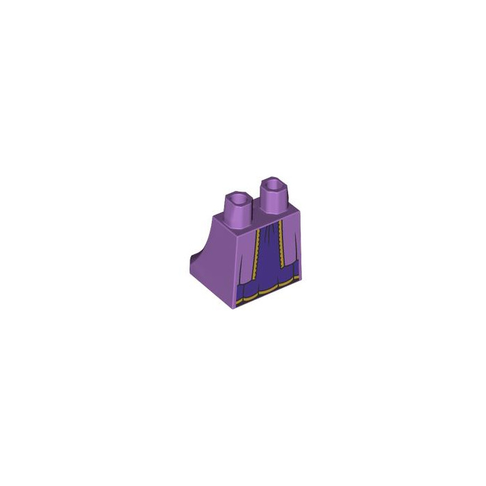 LEGO Skirt with Dark Purple Underdress and Gold Trim (36036) | Brick ...