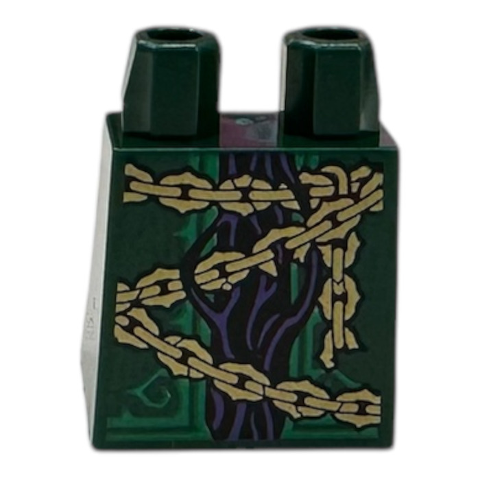 LEGO Skirt with Dark Purple Vines and Gold Chains (36036 / 110282 ...