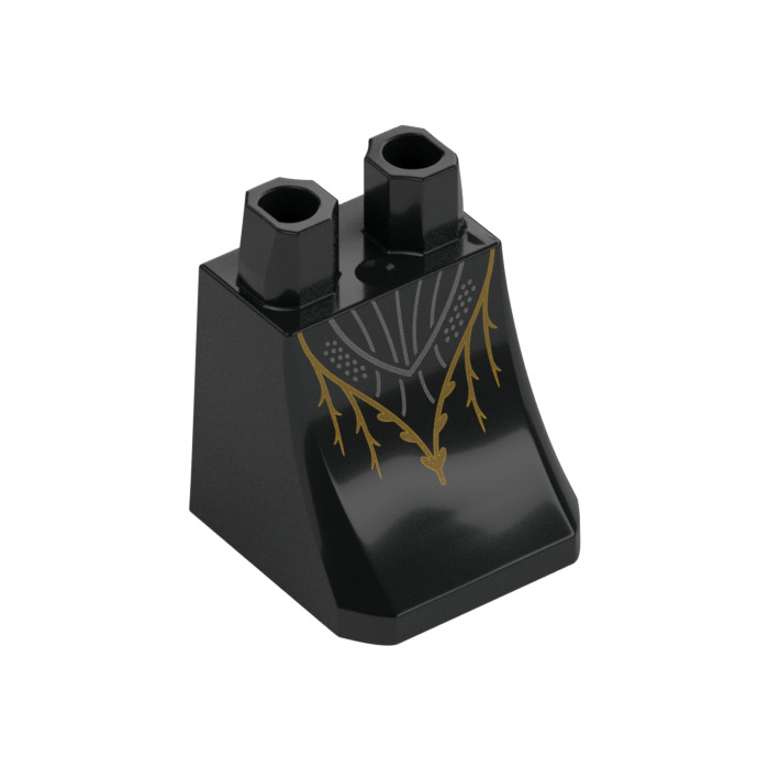 LEGO Skirt with Gold skirt (36036 / 102489) | Brick Owl - LEGO Marketplace