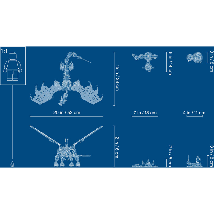 LEGO Skull Sorcerer's Dragon Set 71721 | Brick Owl - LEGO Marketplace