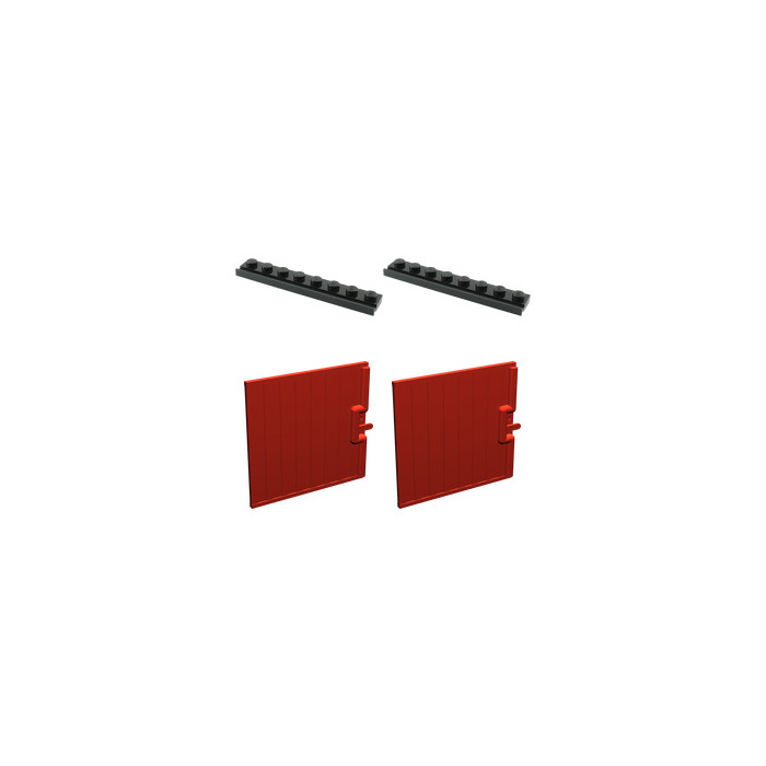 LEGO Sliding Gates and Rails Set 5077 | Brick Owl - LEGO Marketplace
