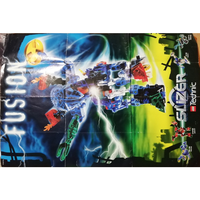 LEGO Slizer Throwbot Poster 1999 (Sets 8500/8501/8502/8503) (22422 ...