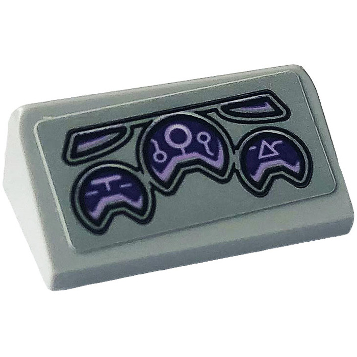 LEGO Slope 1 x 2 (31°) with Control Panel Sticker (85984) | Brick Owl ...