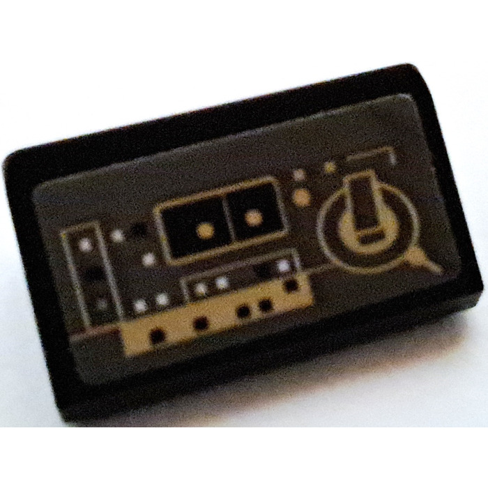 LEGO Slope 1 x 2 (31°) with Millennium Falcon Computer Control Panel 1 ...