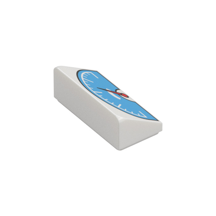 LEGO Slope 1 x 2 (31°) with Speedometer (85984 / 105811) | Brick Owl ...