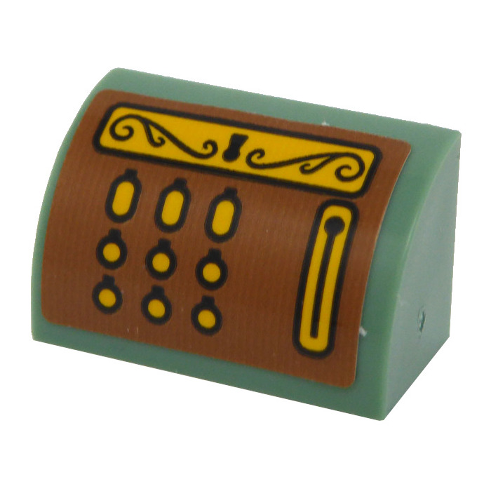 LEGO Slope 1 x 2 Curved with Cash Register 41732 Sticker (37352 ...