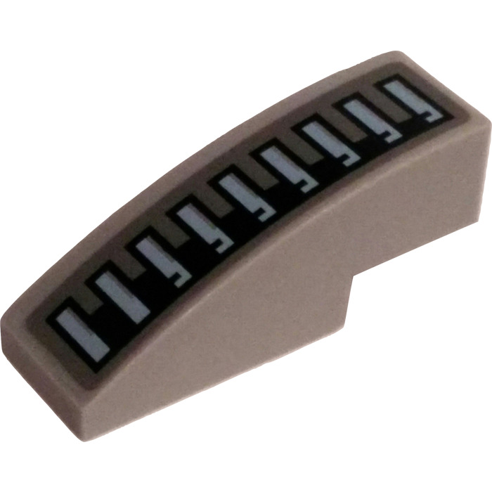 LEGO Slope 1 x 3 Curved with Sith Infiltrator Light Grille (Right ...