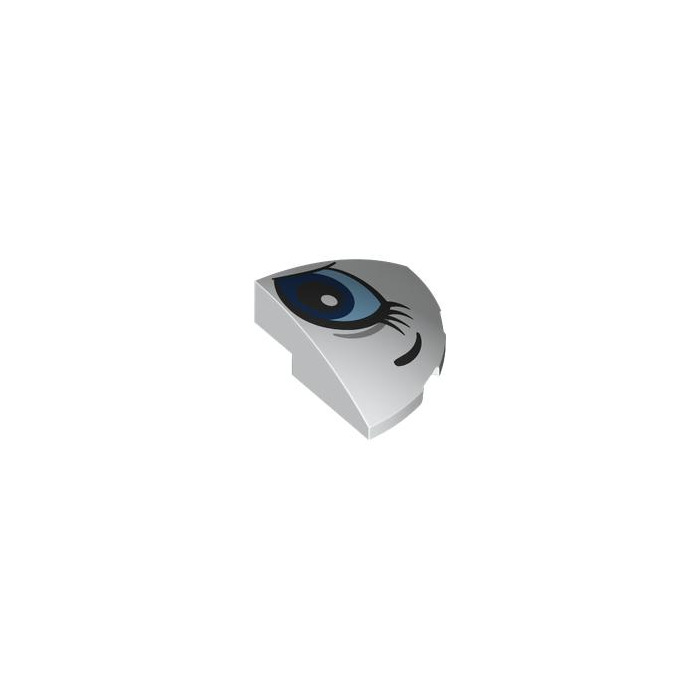 LEGO Slope 1 x 3 x 3 Curved Round Quarter with Marie Eye (Right) (76797 ...