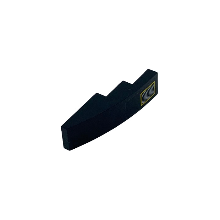 LEGO Slope 1 x 4 Curved with Vent Intake Grille Sticker (11153) | Brick ...
