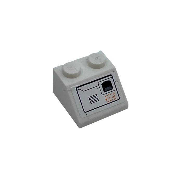 LEGO Slope 2 x 2 (45°) with SW Snowspeeder Vents (Model Right) Sticker ...