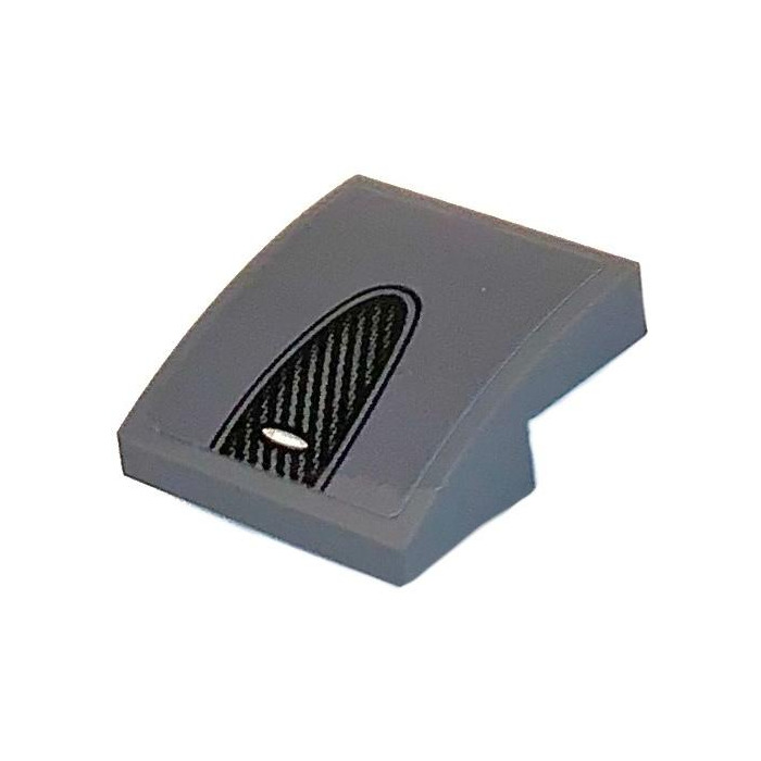 LEGO Slope 2 x 2 Curved with Air Vent on Hood Sticker (15068) | Brick ...