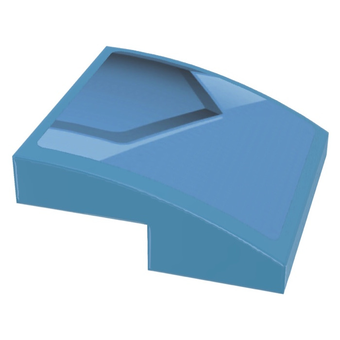 LEGO Slope 2 x 2 Curved with Panel Shape (Right) Sticker (15068 ...