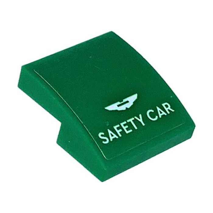 LEGO Slope 2 x 2 Curved with Safety Car Sticker (15068) | Brick Owl ...