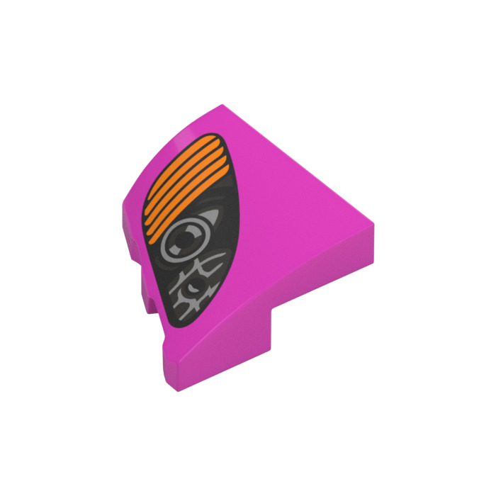 LEGO Slope 2 x 2 x 0.6 Curved Angled Right (5093) | Brick Owl - LEGO ...