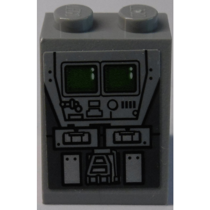 LEGO Slope 2 x 2 x 2 (65°) with SW AT-ST Monitors and Control Console ...