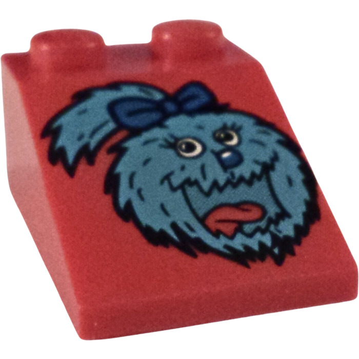 LEGO Slope 2 x 3 (25°) with Fry Girl (30474) | Brick Owl - LEGO Marketplace