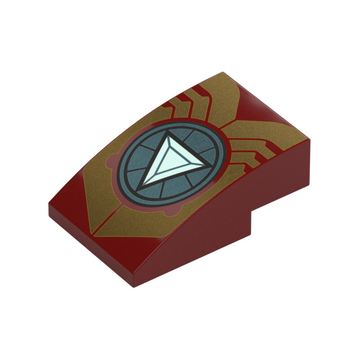 LEGO Slope 2 x 3 Curved with Triangle Arc Reactor (24309 / 108788 ...