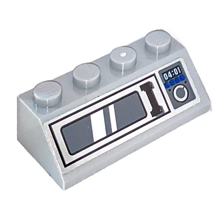 LEGO Slope 2 x 4 (45°) with Microwave Sticker (3037) | Brick Owl - LEGO ...