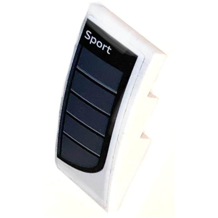 LEGO Slope 2 x 4 Curved with Sport (Rear Window right) Sticker (93606 ...