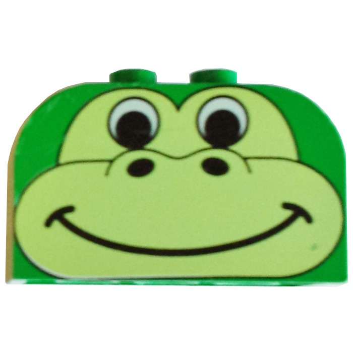 LEGO Slope Brick 2 x 4 x 2 Curved with Monkey Face (4744 / 83038 ...