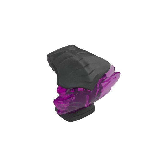 LEGO Snake Head (Open Hood) with Transparent Dark Pink (41201) | Brick Owl