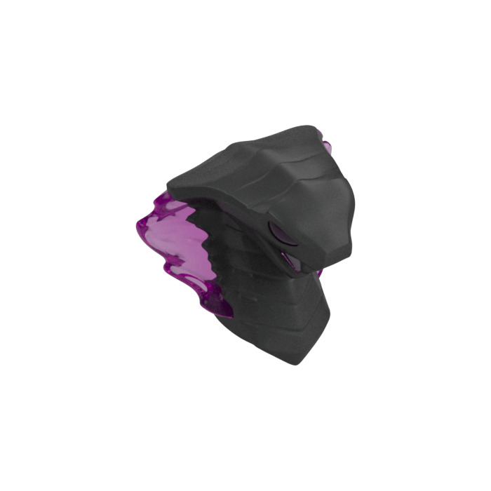 LEGO Snake Head (Open Hood) with Transparent Dark Pink (41201) | Brick Owl
