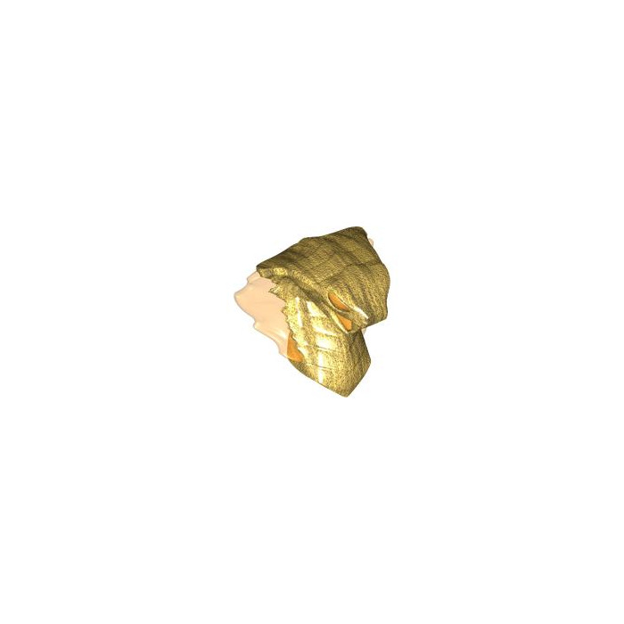 LEGO Snake Head with Transparent Orange and Open Hood (41201) | Brick ...