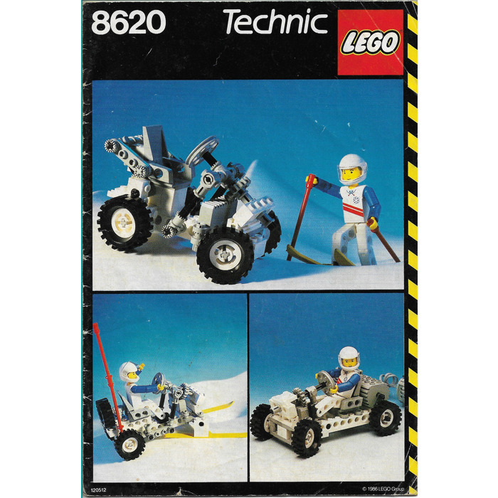 LEGO Snow Scooter Set 8620 Instructions | Brick Owl