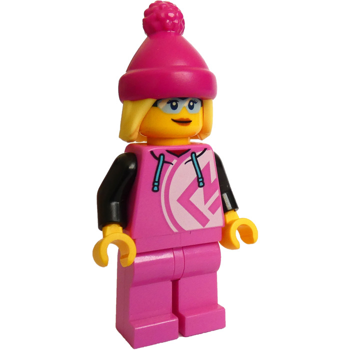 LEGO Snowboarder with Pink Suit | Brick Owl