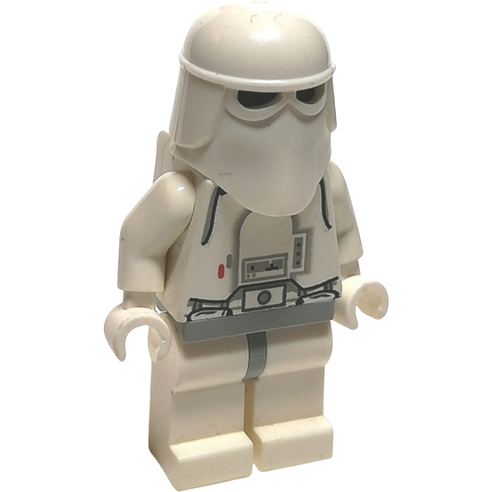 LEGO Snowtrooper with Black Head and Light Gray Hips Minifigure | Brick ...